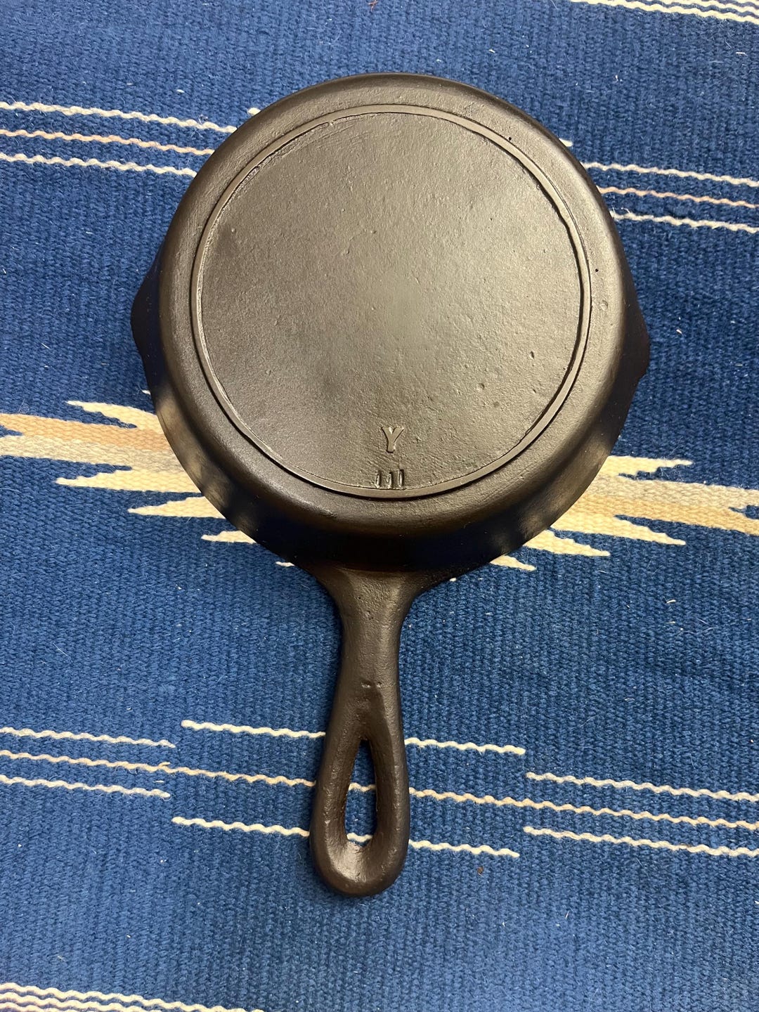 Lodge #3 No Notch Skillet - Etsy