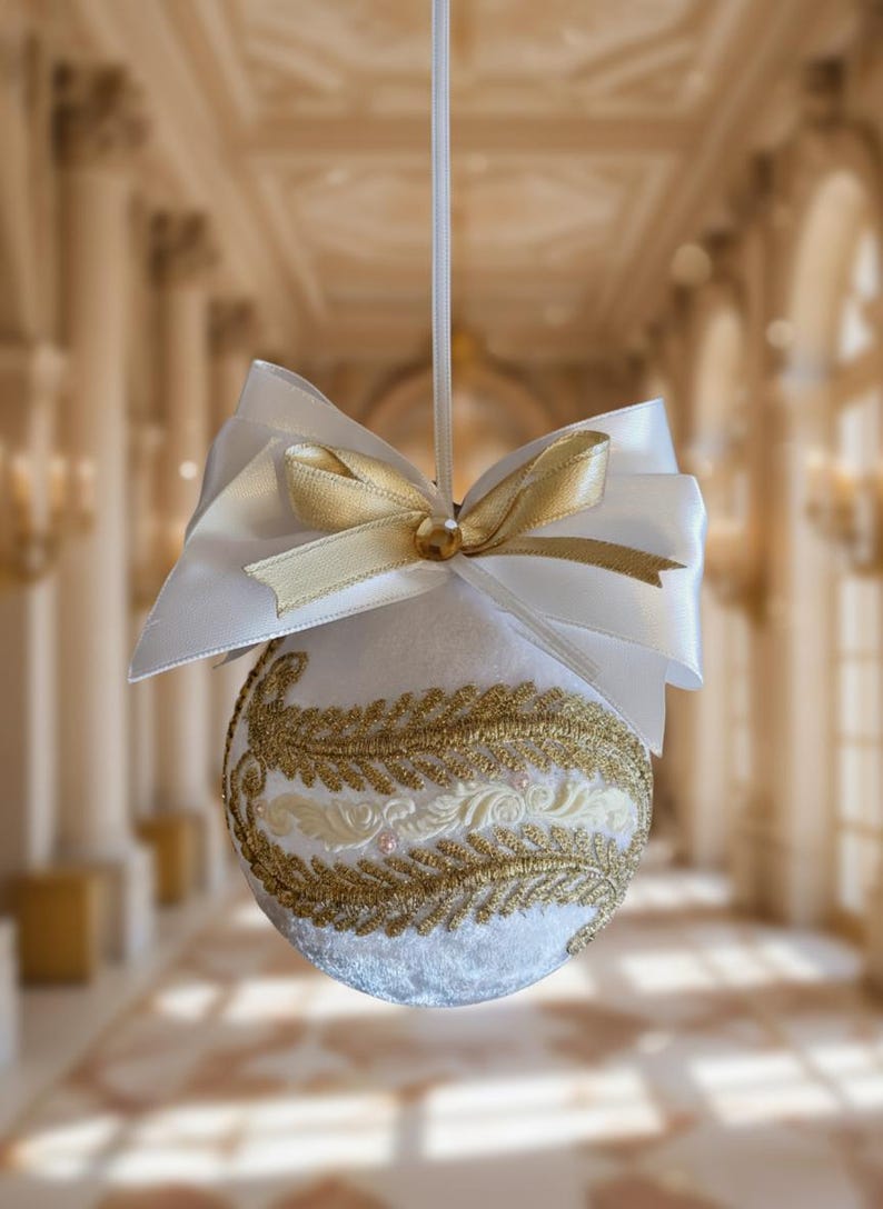 Versailles Inspired Christmas Ornaments • Handmade Baroque Holiday ...