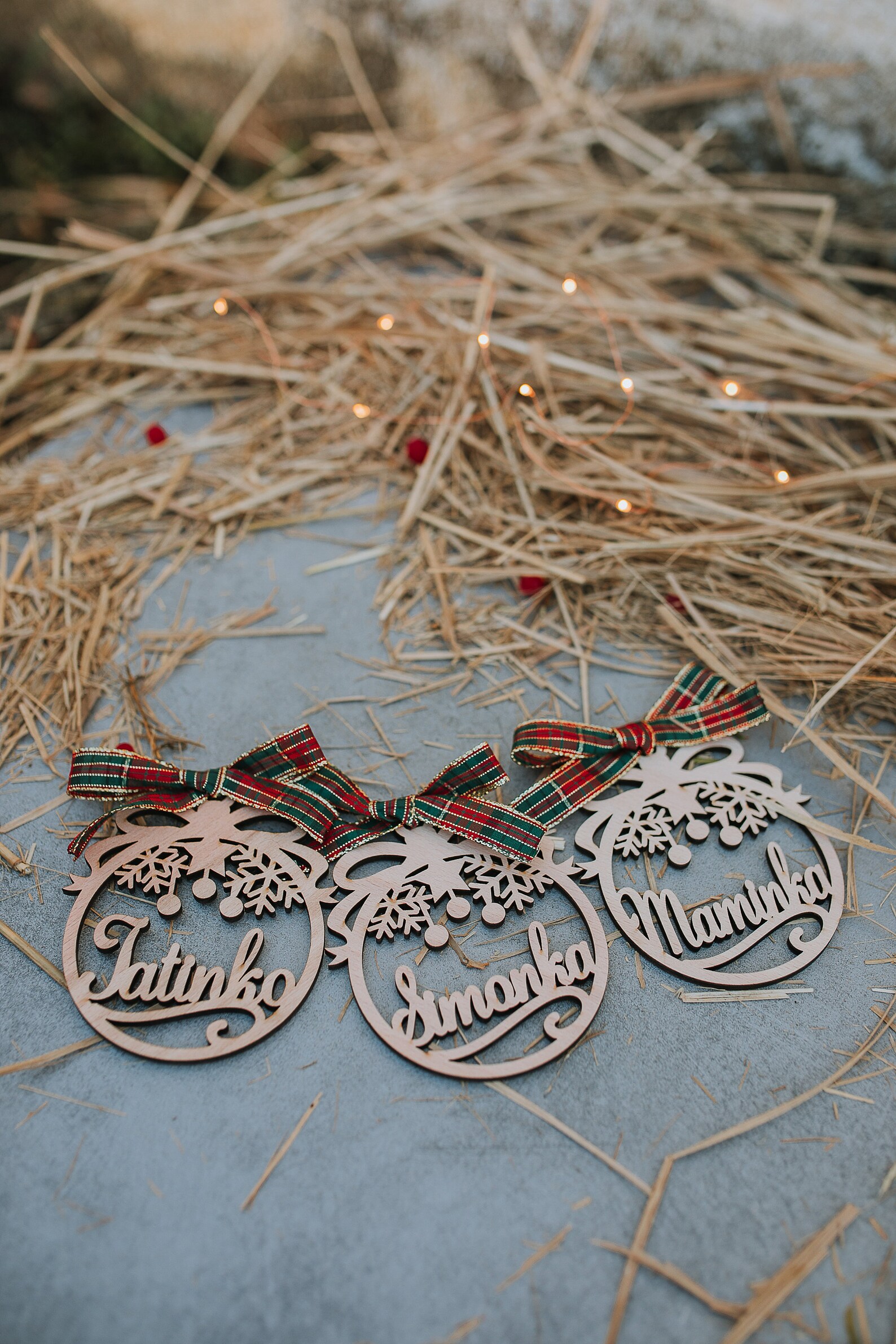 Custom Christmas Baubles With Name, CHRISTMAS Gift Tags, Laser Cut Wood ...