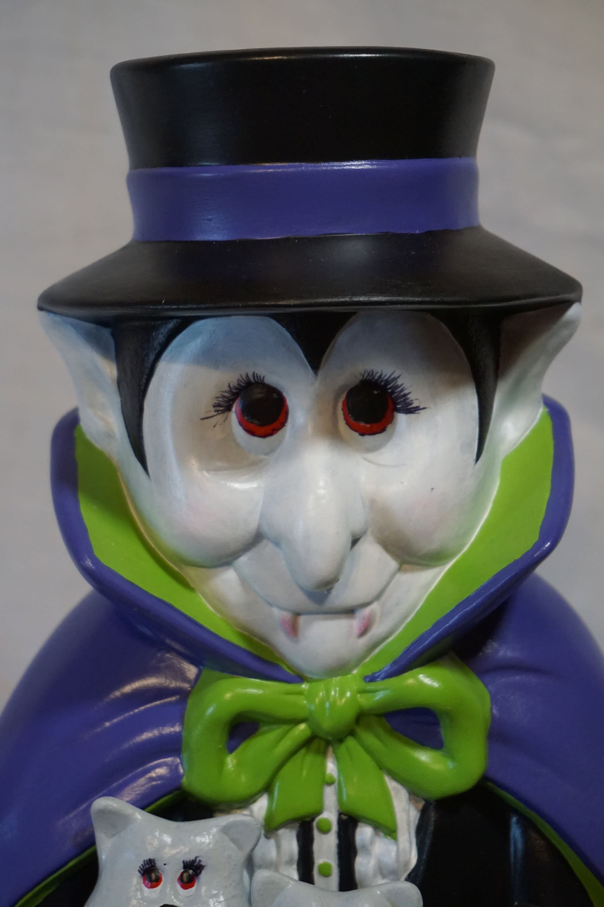 Dracula & Friends, Halloween Decor, Home Decor, Hand Painted Ceramic - Etsy