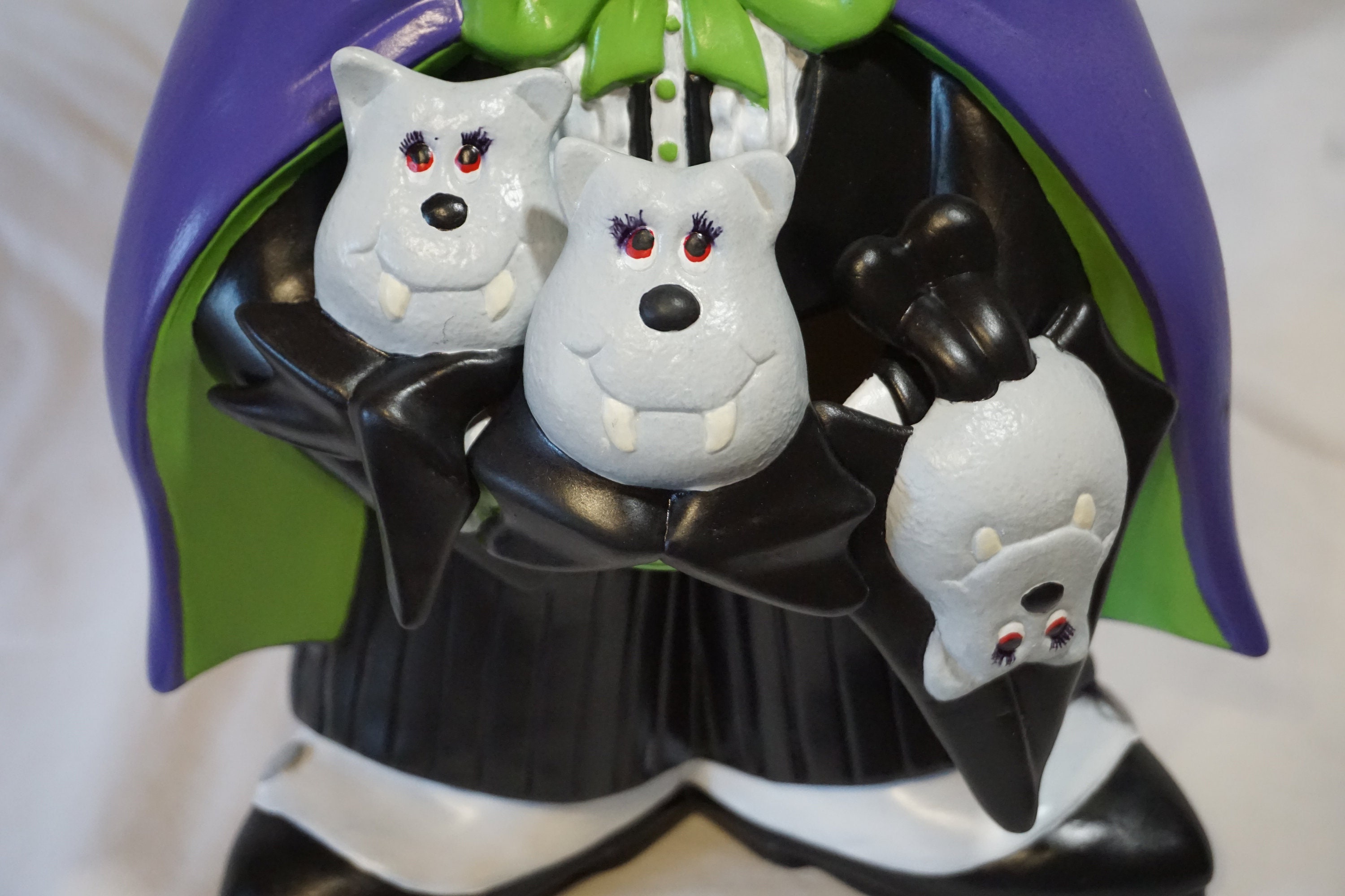 Dracula & Friends, Halloween Decor, Home Decor, Hand Painted Ceramic - Etsy