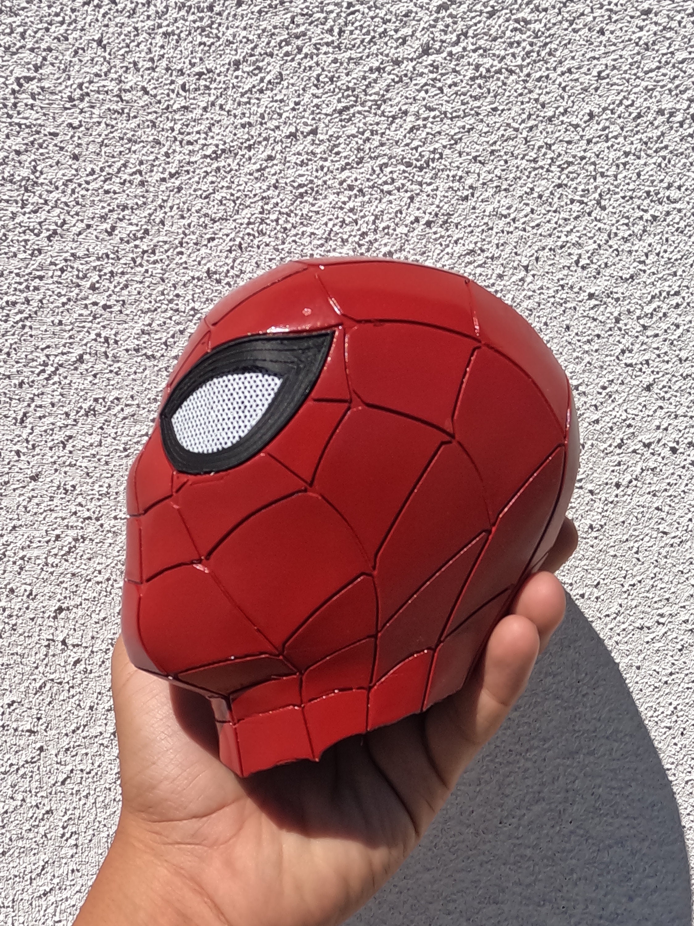 3d Printed Mini Iron Spider Helmet Desplay - Etsy