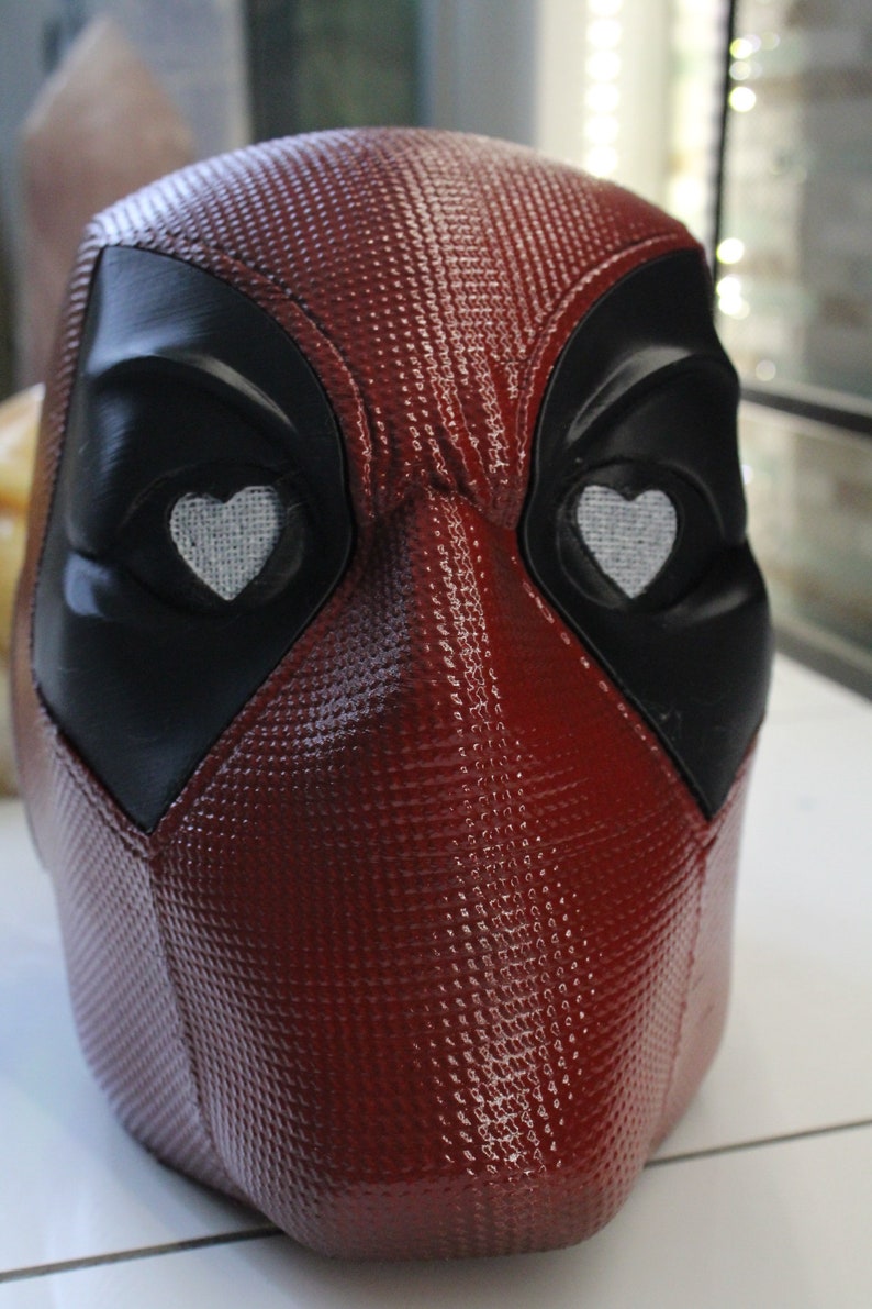 Deadpool Helmet 3D Printed Plastic Marvel Collectible - Etsy