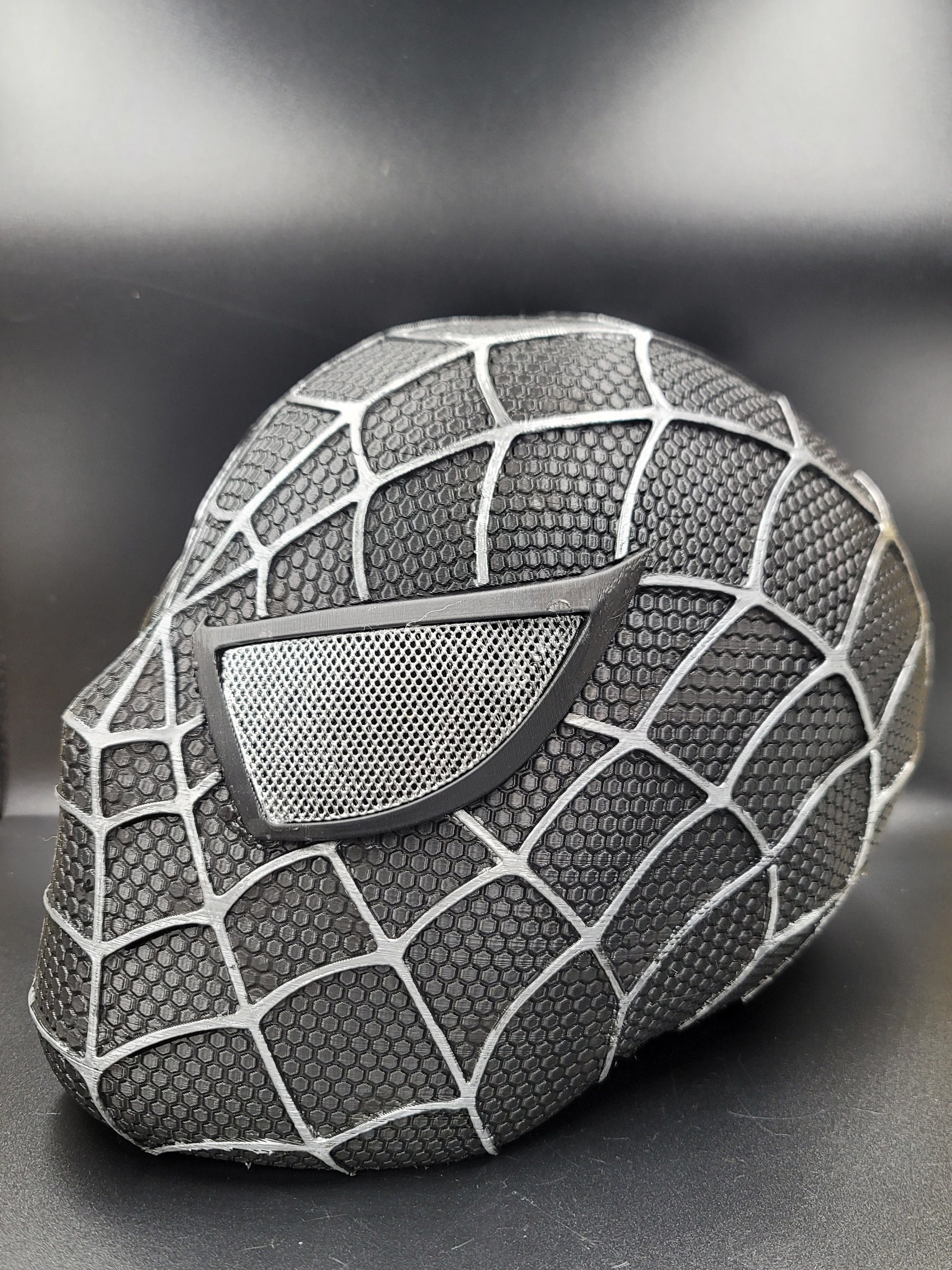 Sam Raimi Venom Spiderman Helmet High-quality Plastic With Fabric-like ...