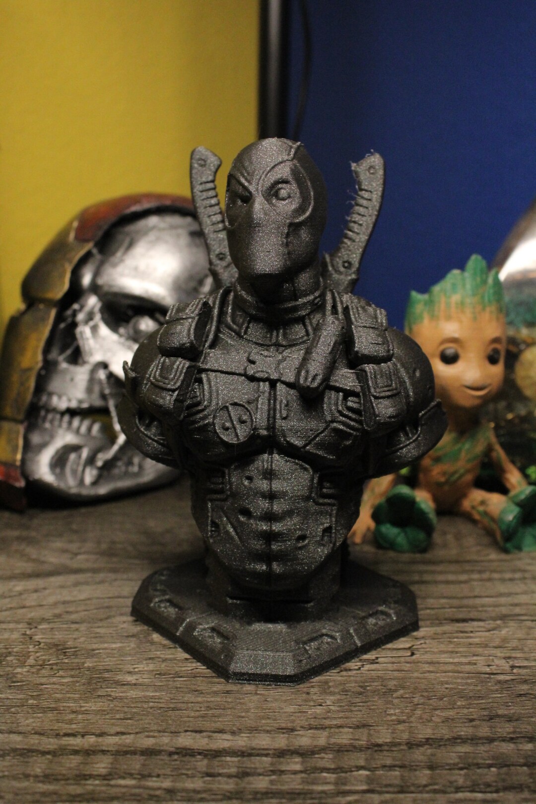 Deadpool Bust 3d Printed - Etsy
