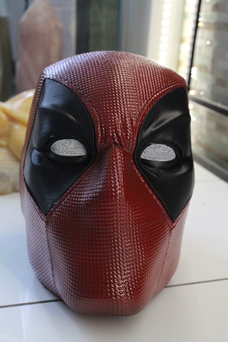 Deadpool Helmet 3D Printed Plastic Marvel Collectible - Etsy