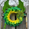 Oval Dragon Wreath - Etsy