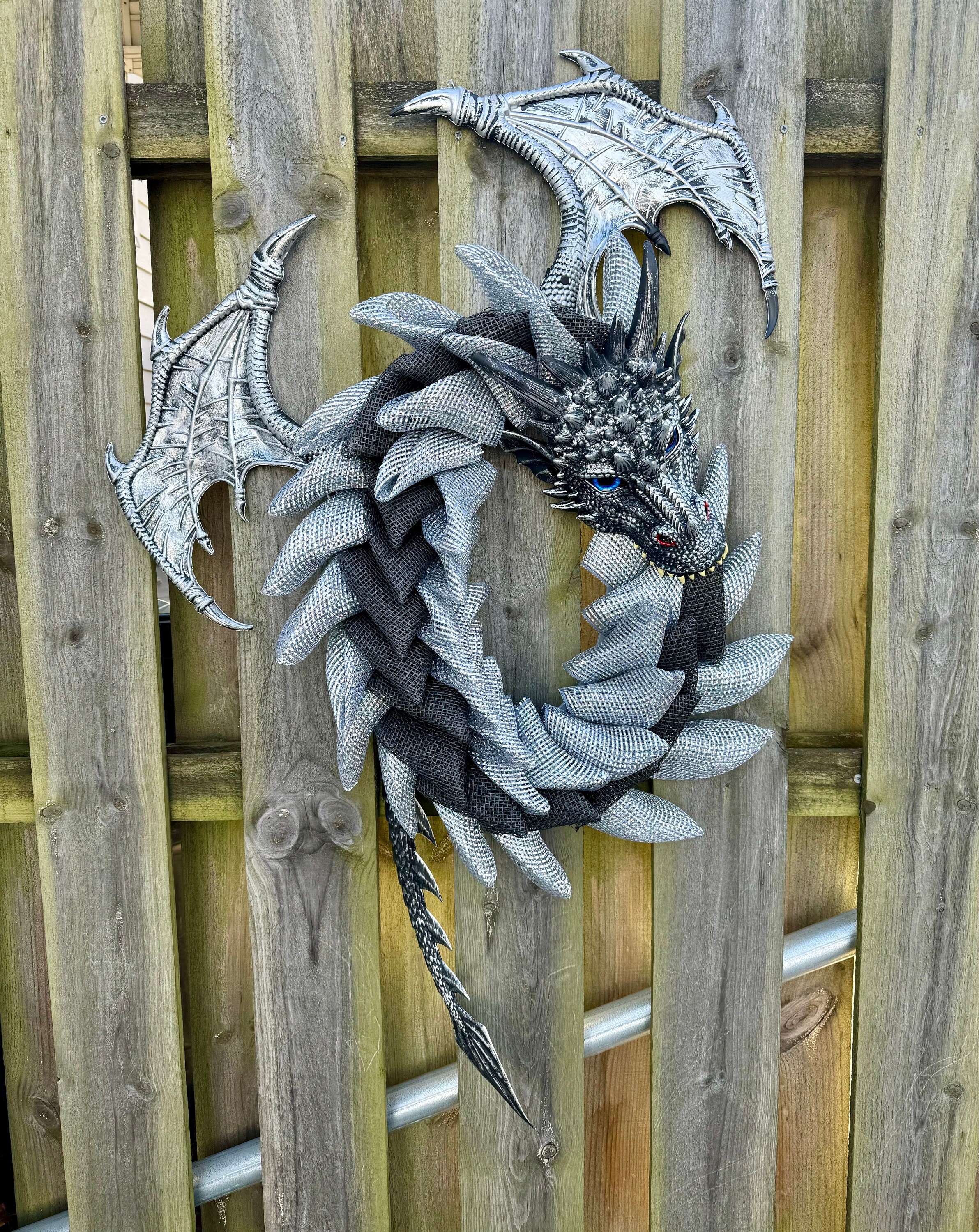 Oval Dragon Wreath - Etsy