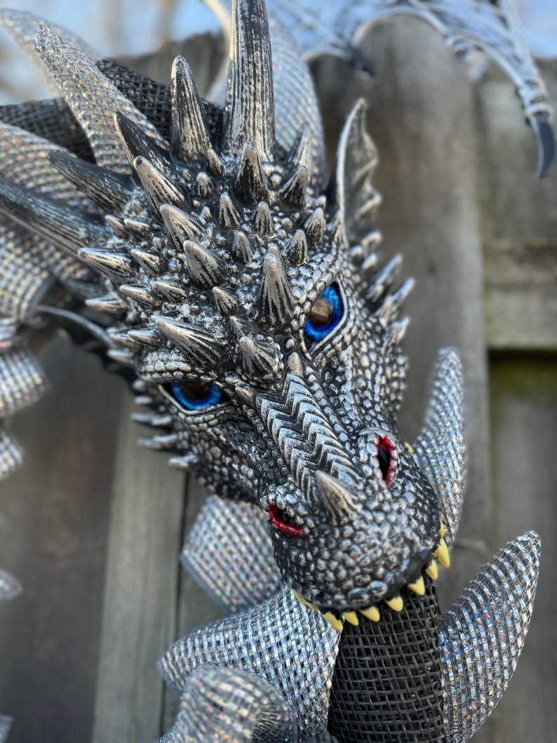 Oval Dragon Wreath - Etsy