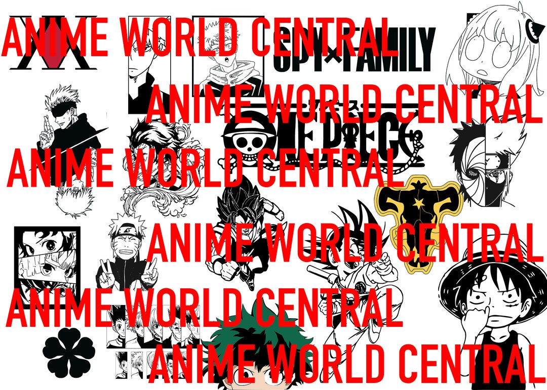 100+ Top Anime PNG/SVG Files - Etsy