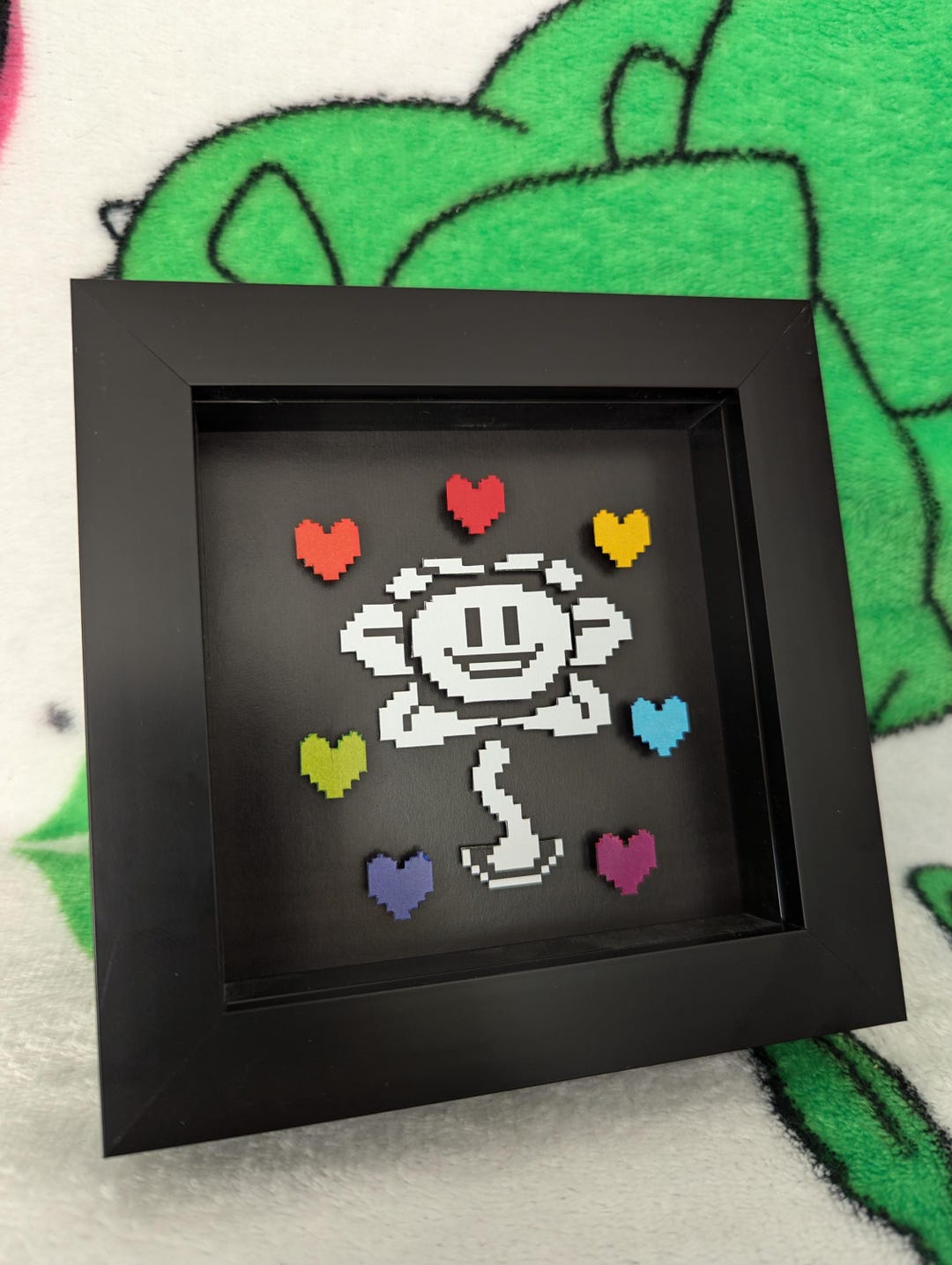 Undertale Flowey Shadow Box - Etsy