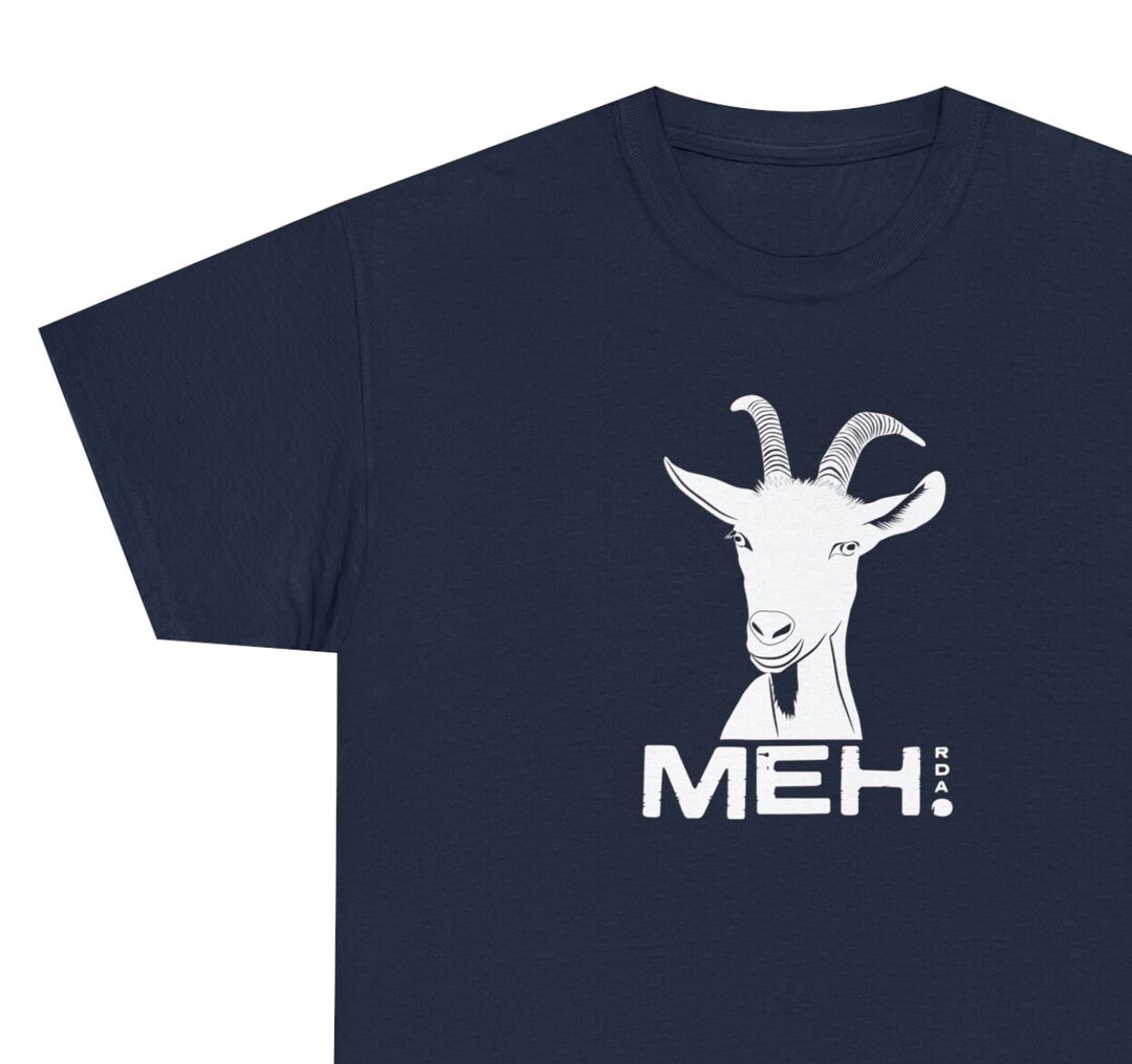 Meh Meh-rda T-shirt merda, Fun T-shirt, Goat T-shirt, Sarcastic T-shirt ...