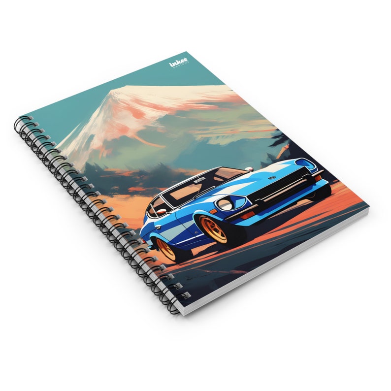 Vintage Datsun 240z, Poster Art, Spiral Notebook - Ruled Line, Classic ...