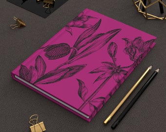 Isaiah 43:2 Journal Hardcover Matte Journal With Floral Design ...