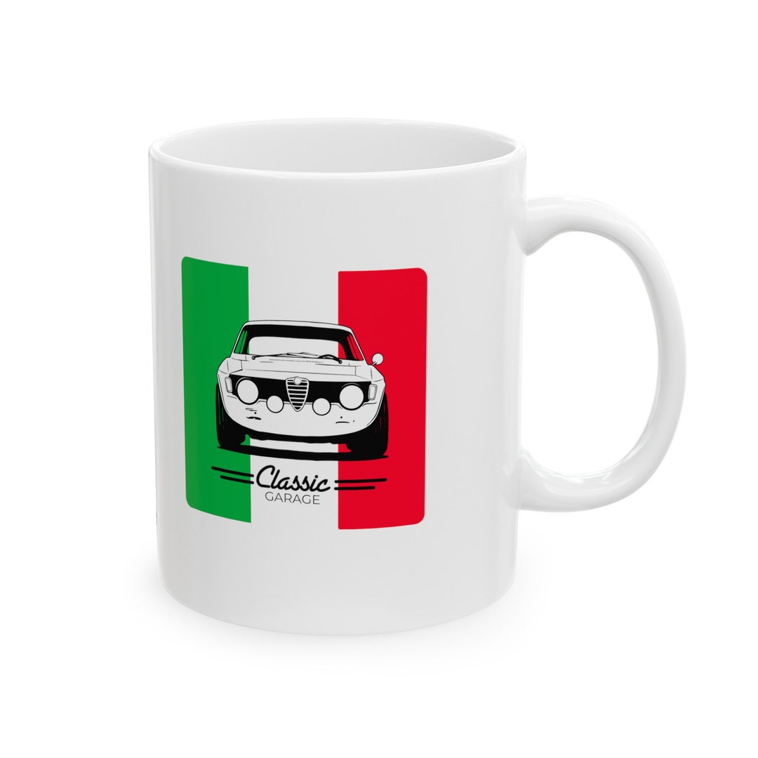 Vintage Alfa Romeo GT Junior Coffee Mug | Classic Car Lovers Gift ...