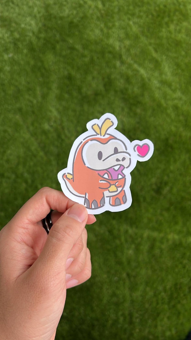 Fuecoco Stickers - Etsy