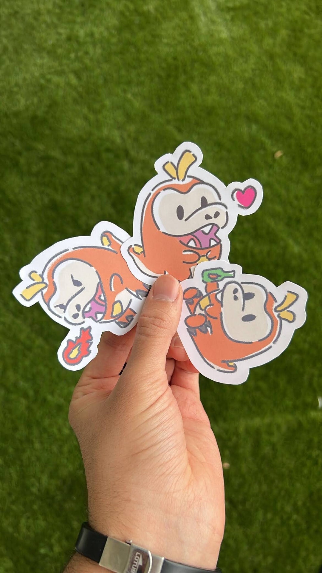 Fuecoco Stickers - Etsy