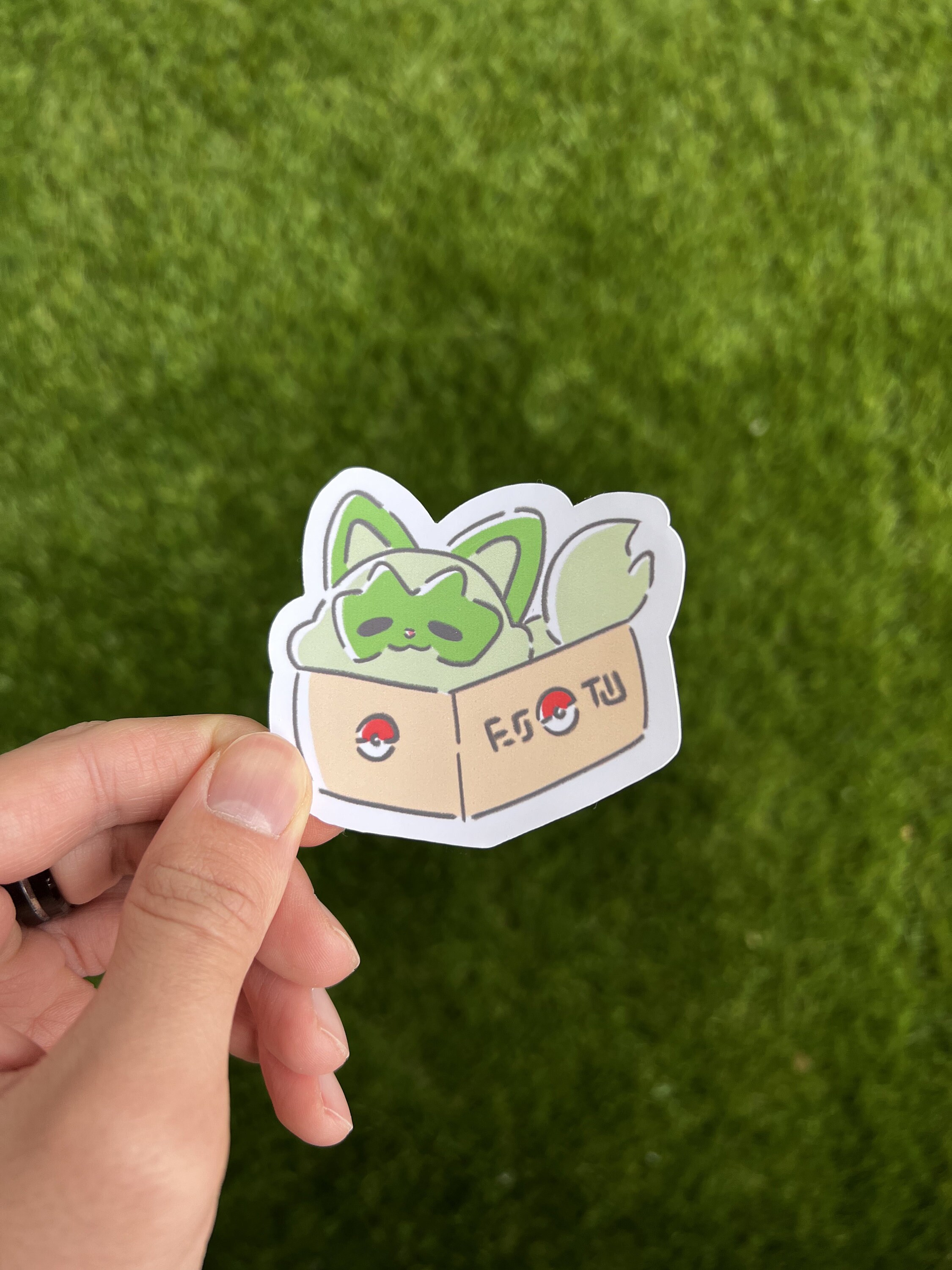 Sprigatito Stickers - Etsy