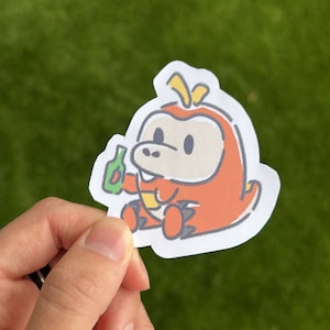 Fuecoco Stickers - Etsy