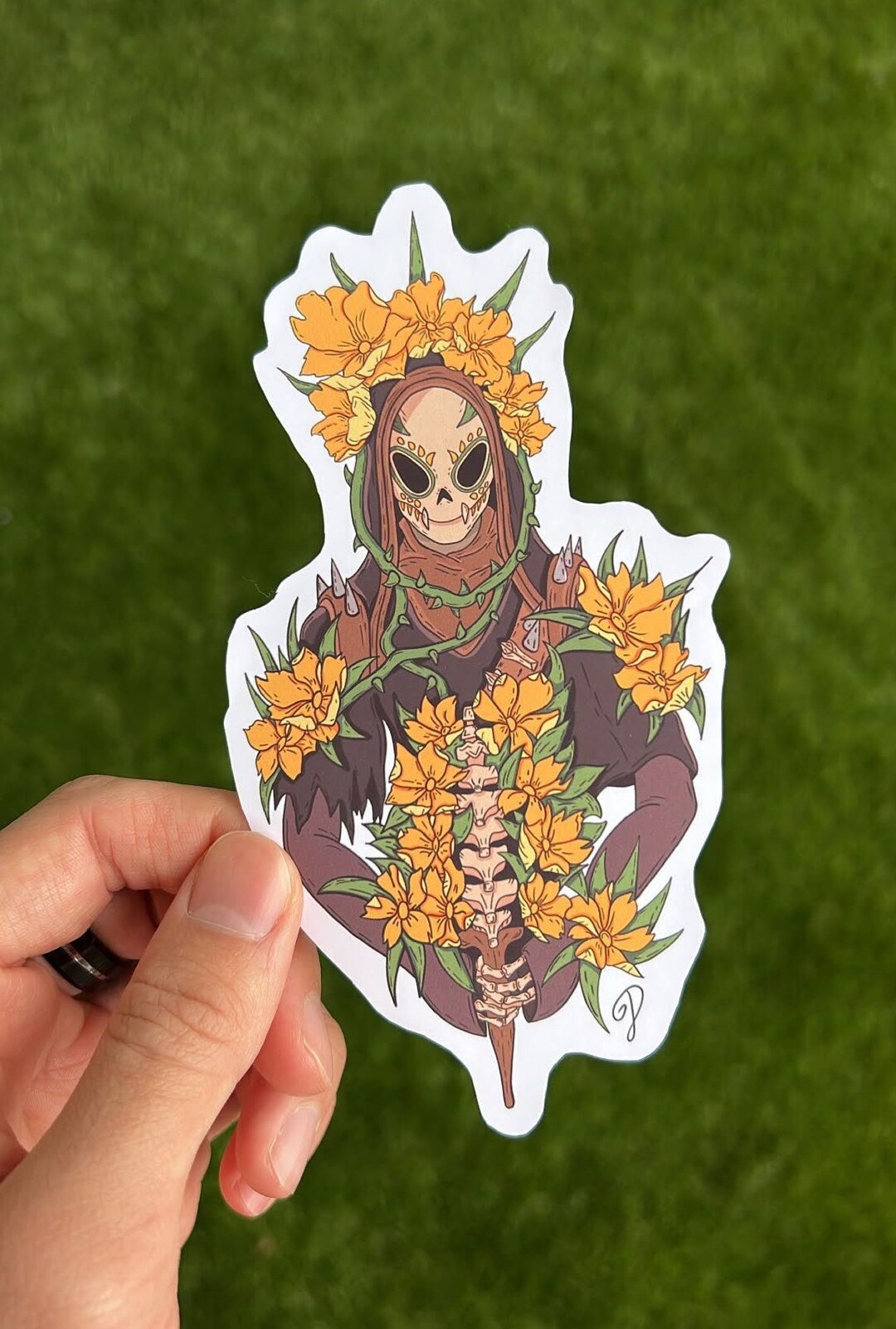 Catrina Sticker - Etsy