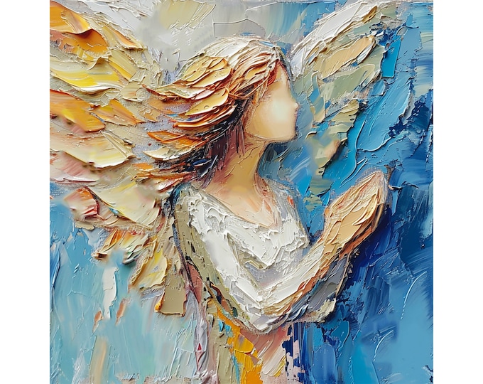 Simple Nordic Angel Concrete Art Home Decor - Etsy