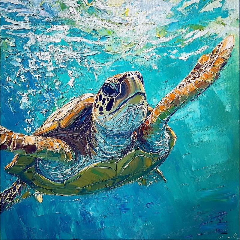 Sea Animal Painting - Etsy