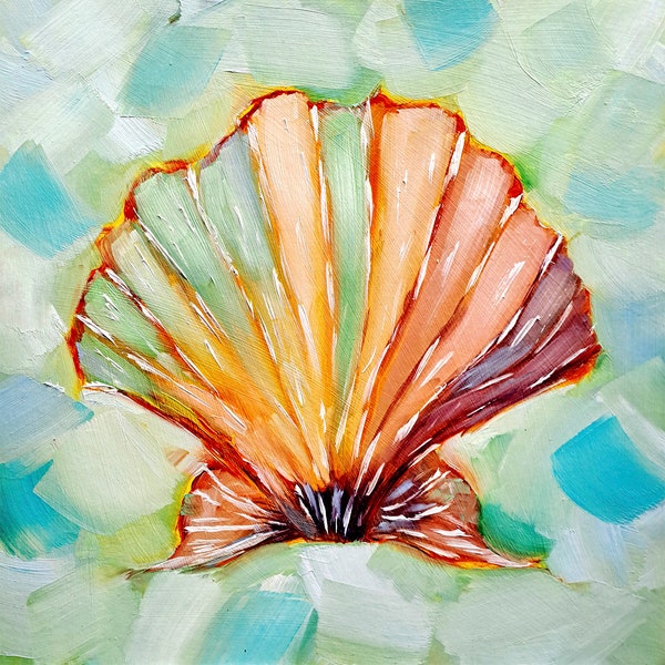 Seashell Painting - Etsy