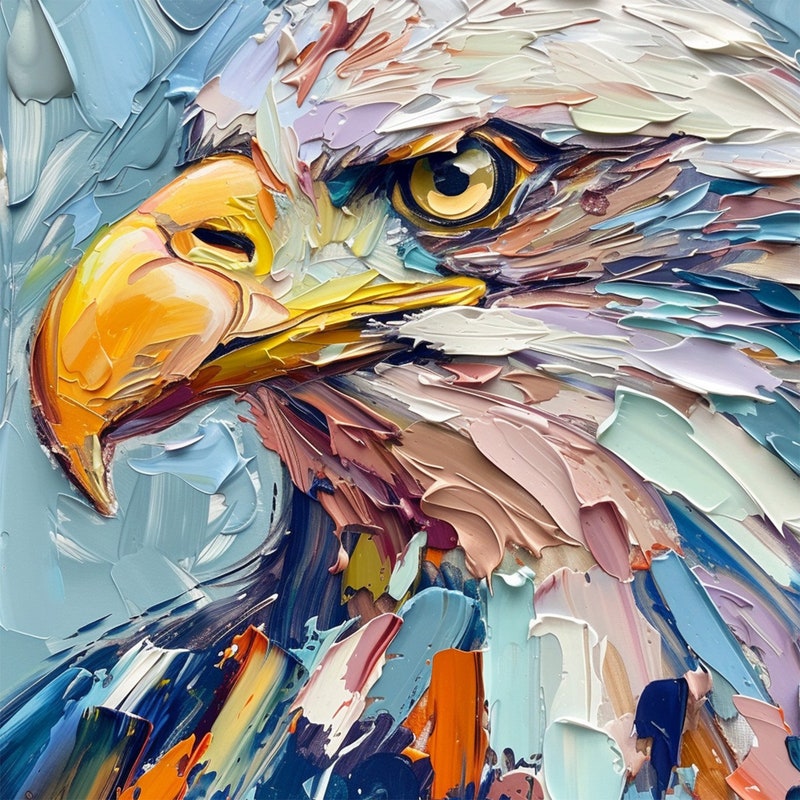 Eagle Painting - Etsy