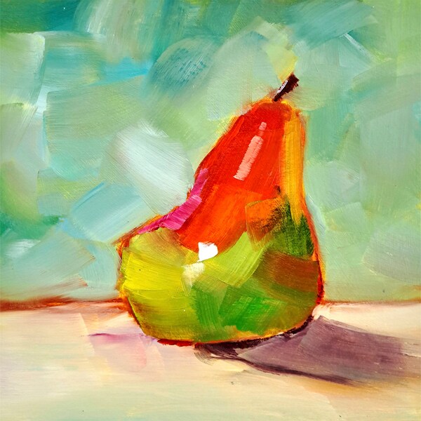 Pear Wall Art - Etsy