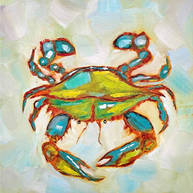 Crab Paintings - Etsy