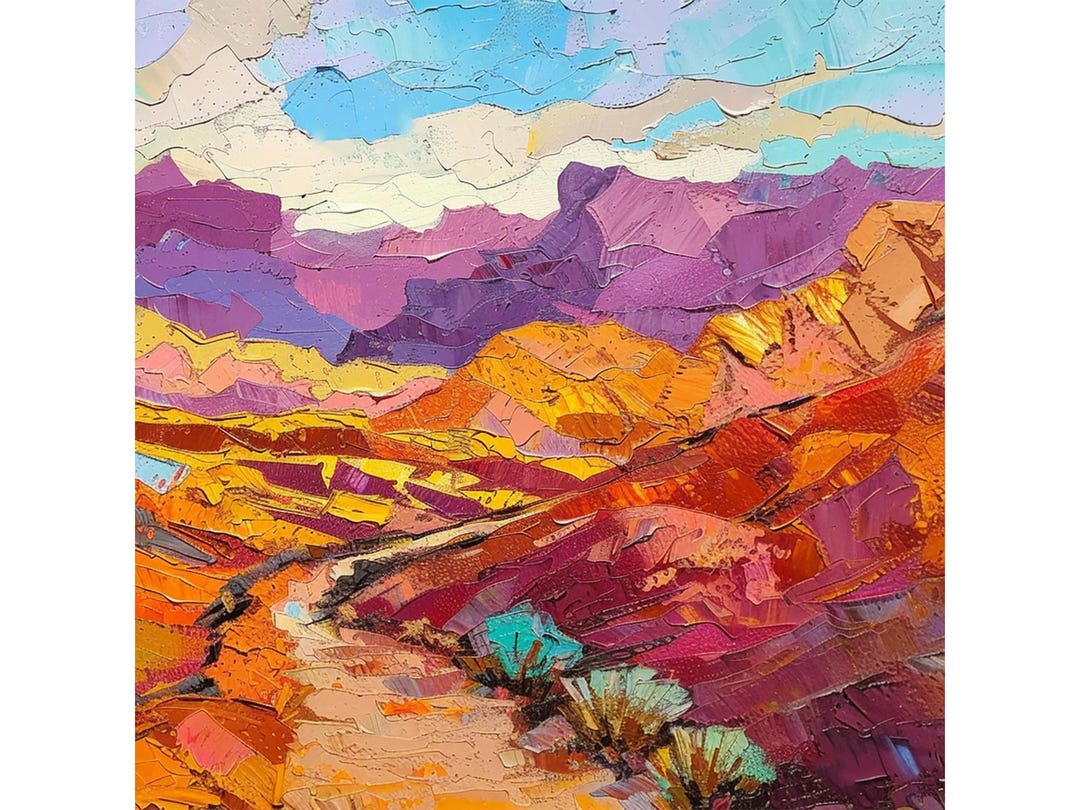 Red Rock State Park Oil Painting: Arizona Landscape Art (20x20 In) - Etsy
