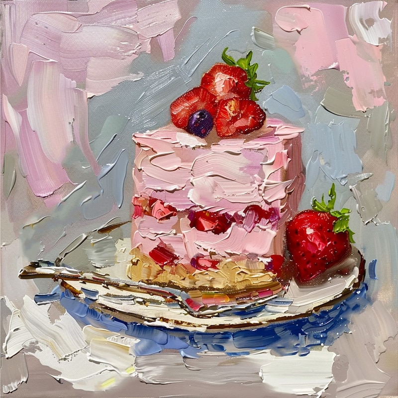 Cake Painting - Etsy