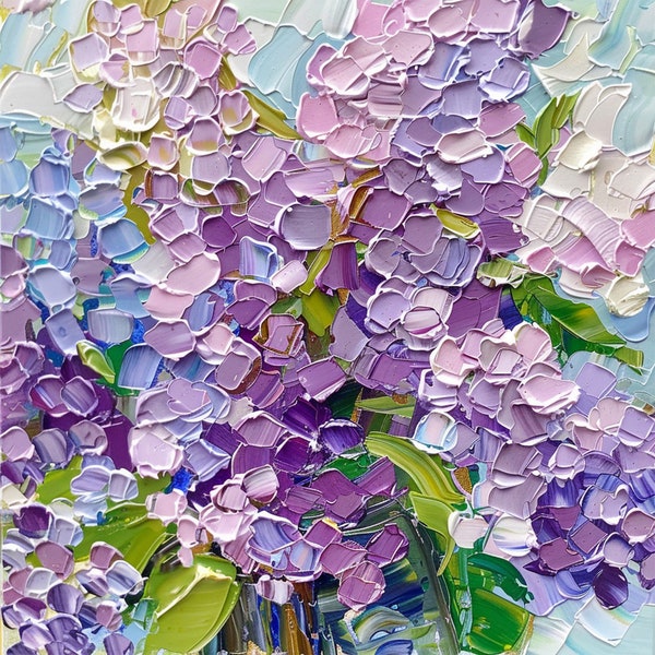 Lilac Flowers Wall Art - Etsy