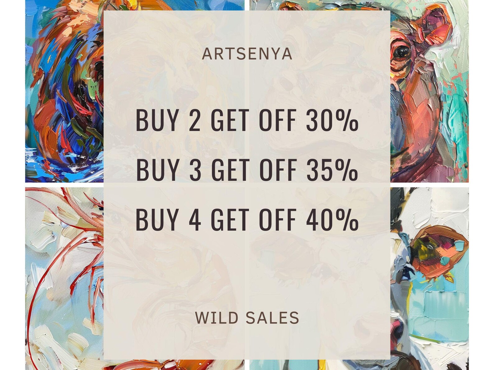 Shrimp Canvas Painting Fish Original Canvas Fine Art Animal Artwork ...