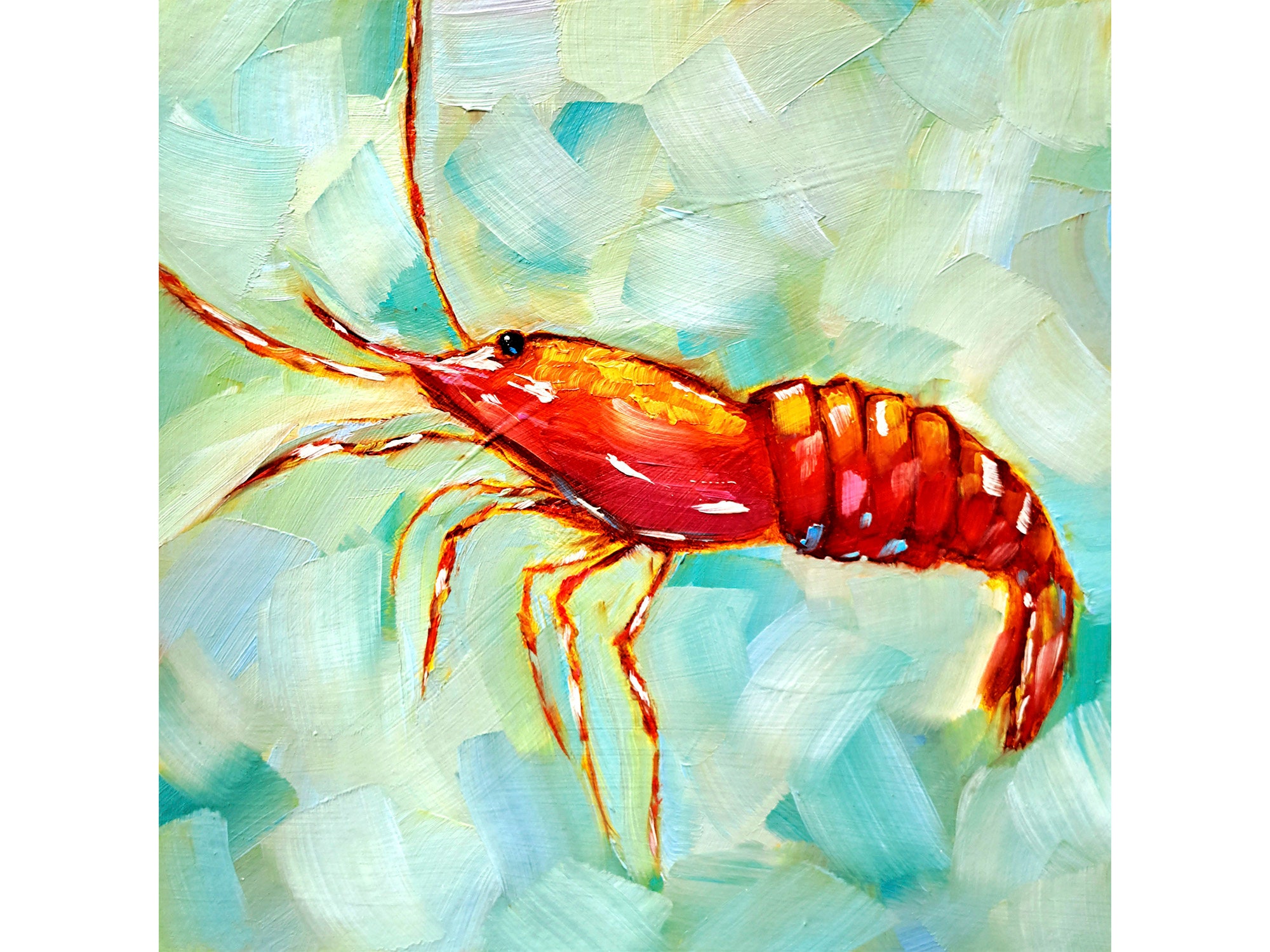 Shrimp Painting