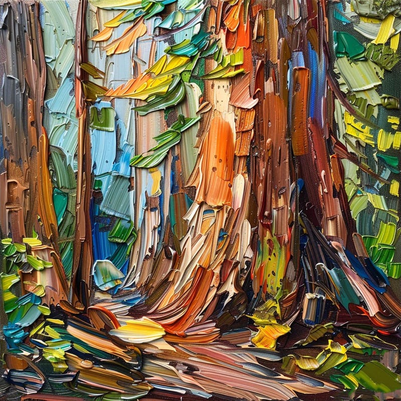 Redwood Tree Art - Etsy