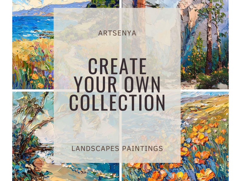 Monterey Peninsula Oil Painting: California Coastal Landscape Impasto ...
