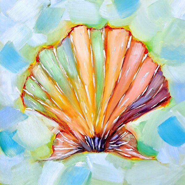Seashell Painting - Etsy