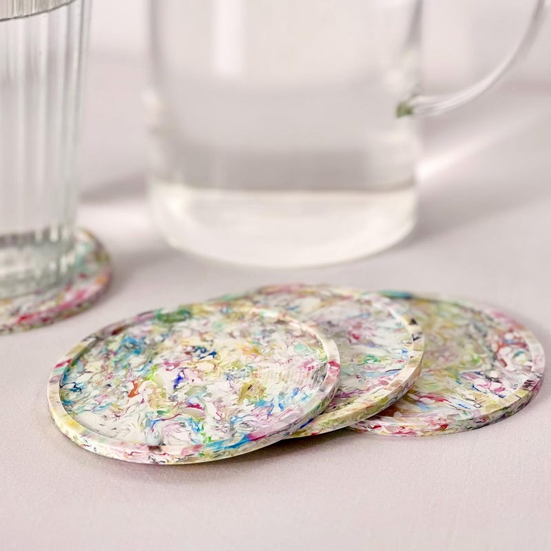 Plastic Coaster - Etsy