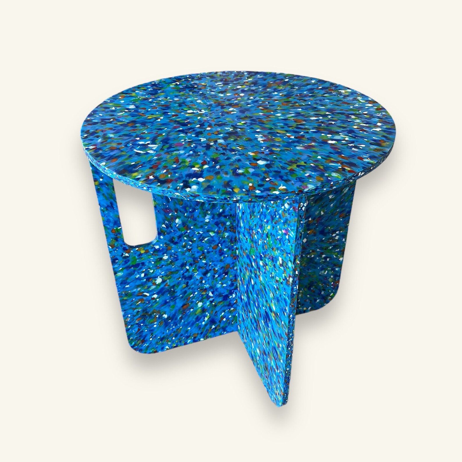 Recycled Plastic Stool/coffee Table/bedside Stand Custom Colours ...