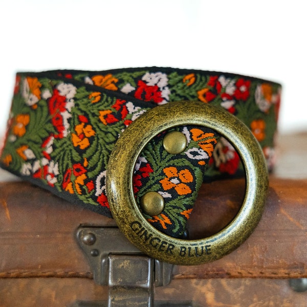 Wide Fabric Belt - Etsy