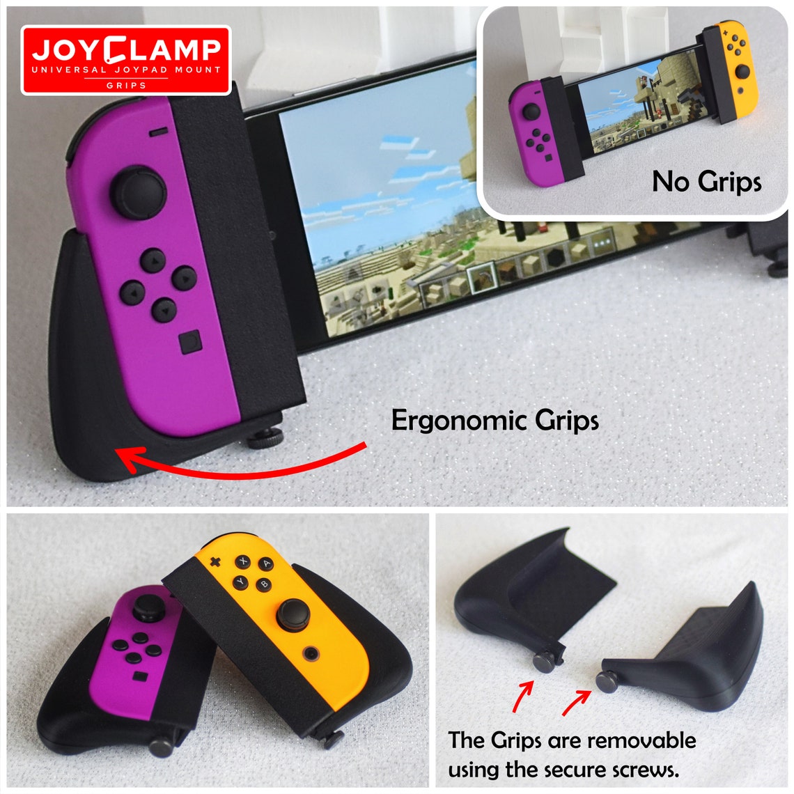 Joyclamp Nintendo Joycon Adapter for Tablets & Smartphones - Etsy
