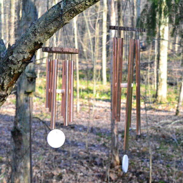 Copper Wind Chimes - Etsy