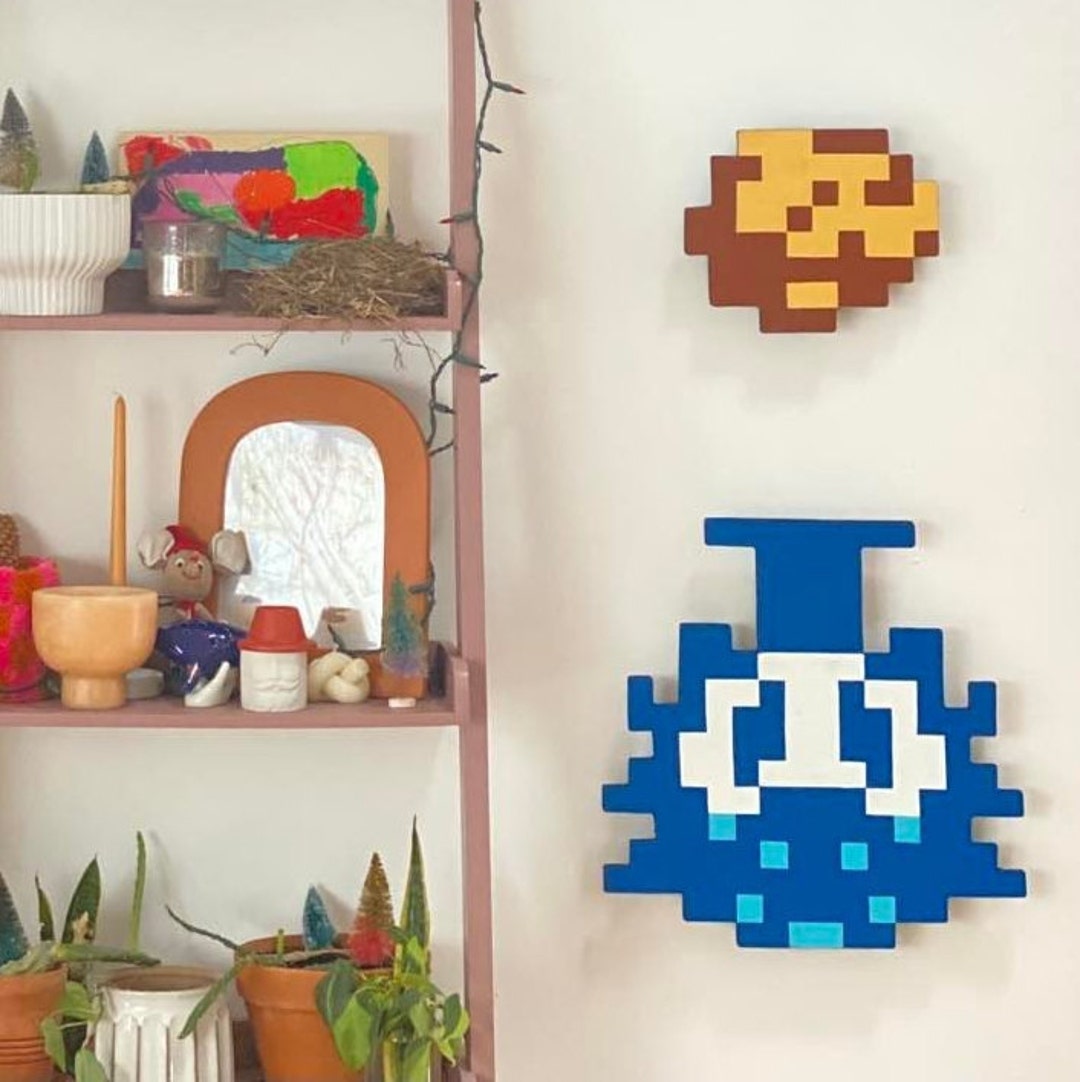 Zelda Octorock 8-bit Pixel Wall Art - Etsy Australia