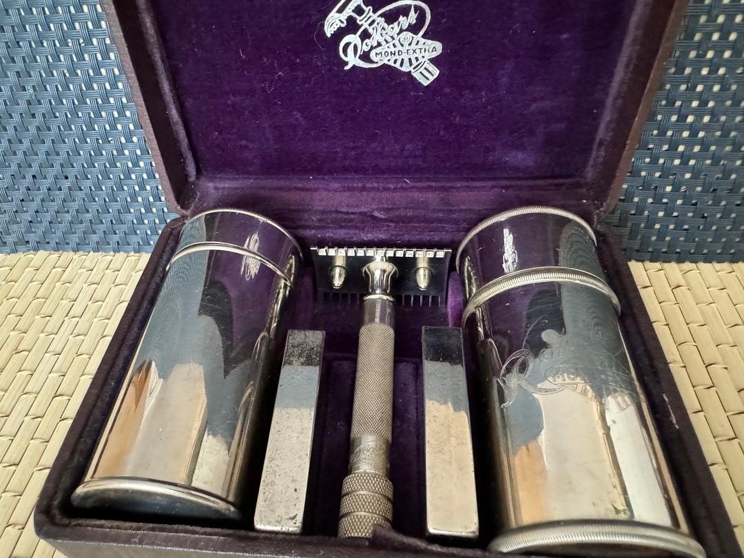 Rotbart Mond Extra German Safety Razor Set With Saving Brush - Etsy