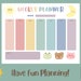 Printable Weekly Planner, Printable Monthly Planner, Printable Calendar ...