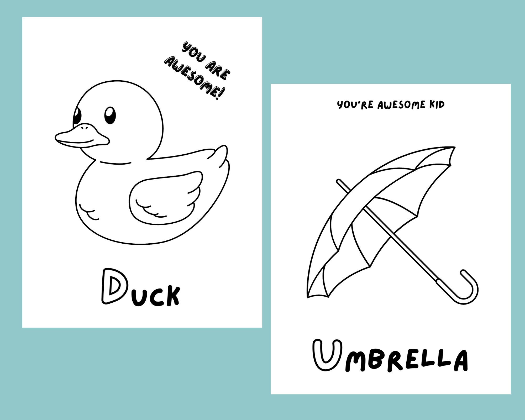 Motivational Alphabet Coloring Activities | Alphabet Coloring Letters ...