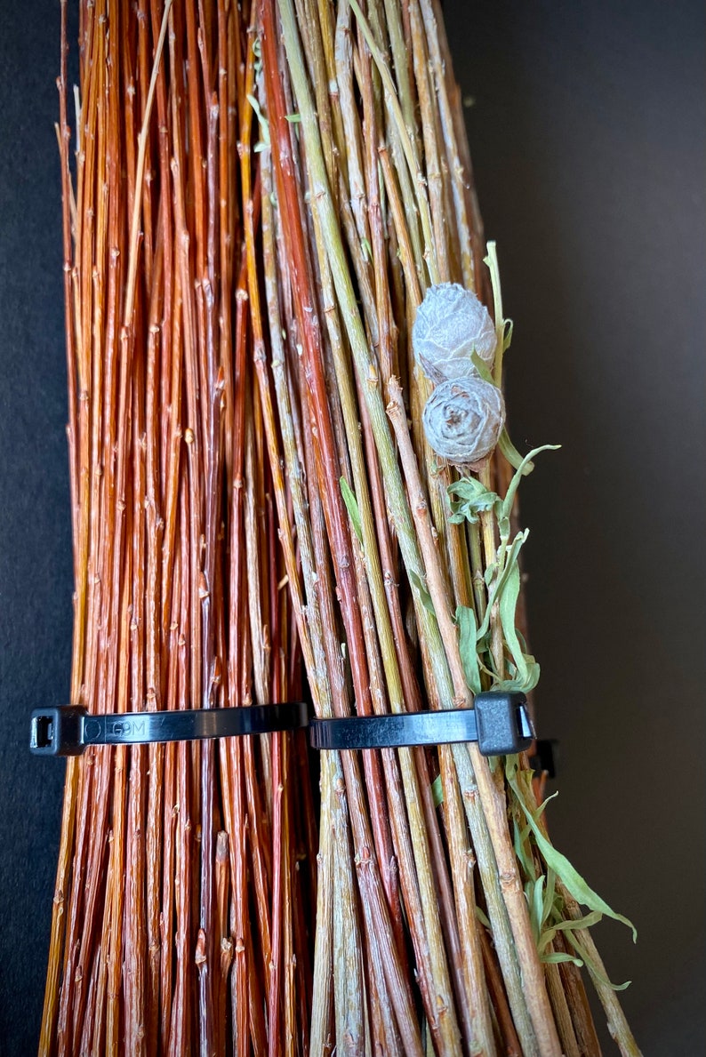 Dried Willow Tip Bundles — Natural Stems for Wreaths, Baskets & Crafts ...