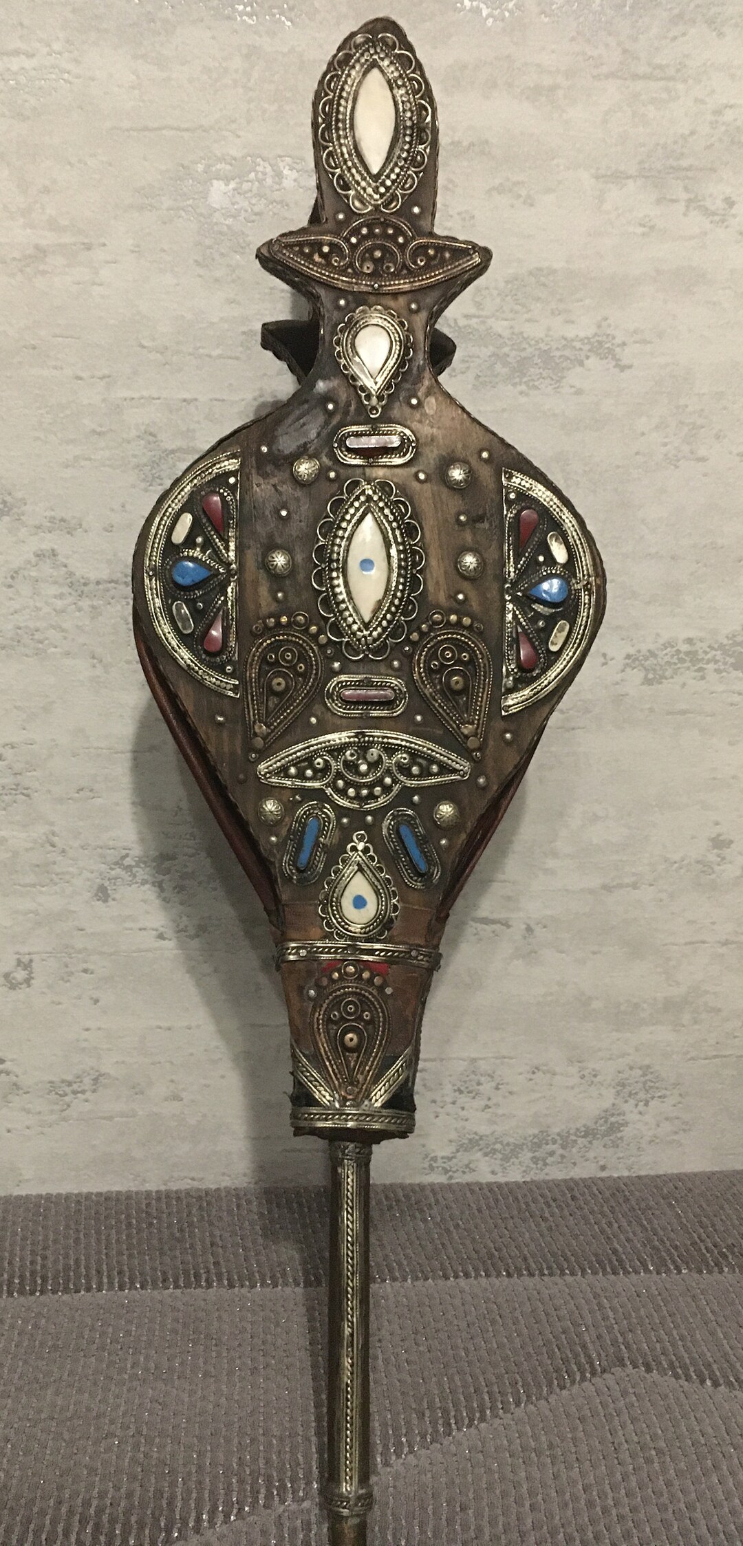 Ancient Moroccan Bellows Inlaid With Stones - Etsy