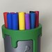3D Printed Paint Bucket Pencil Holder_drippy Bucket - Etsy